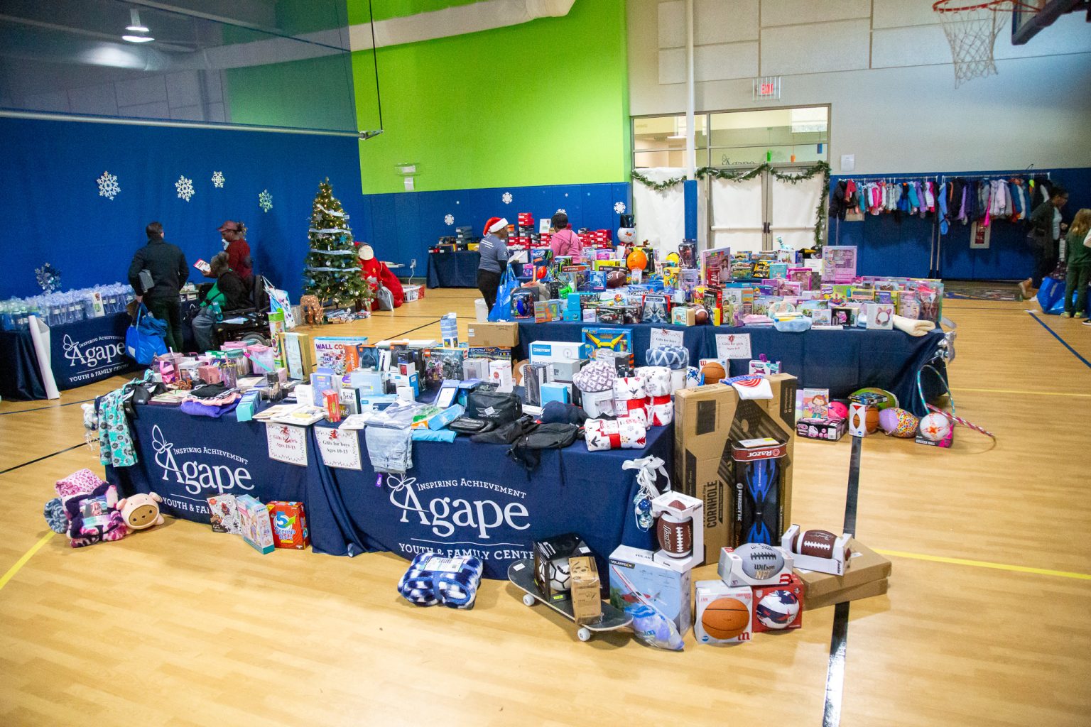 Agape Holiday Gift Store | Coat and Toy Drive